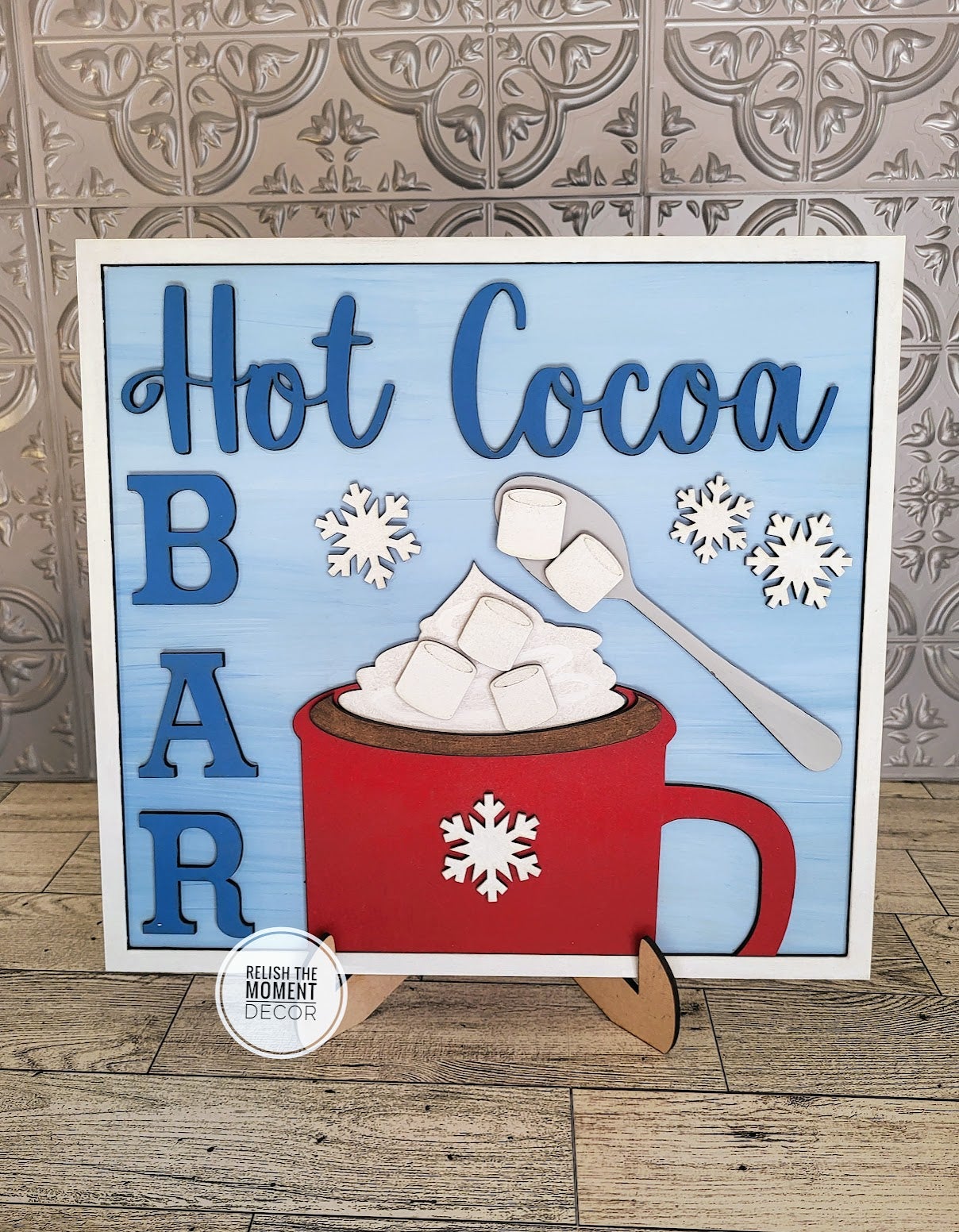 Hot Cocoa Bar Decor DIY Paint Kit | Relish The Moment